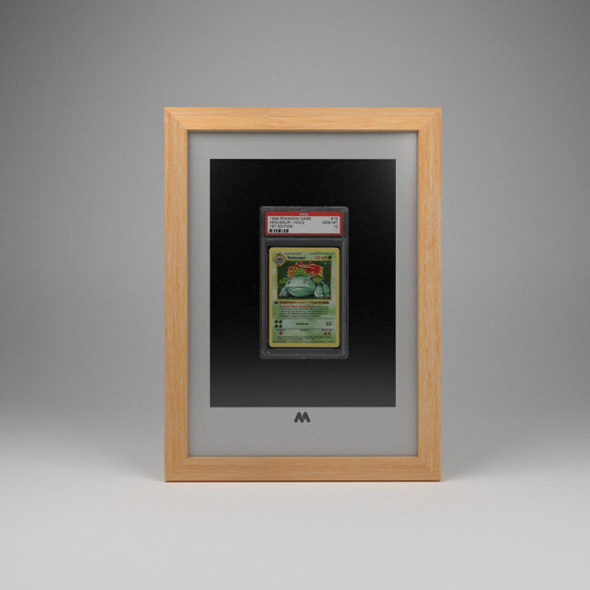Pokémon PSA Single Card Frame A4 Portrait Display - Mountame