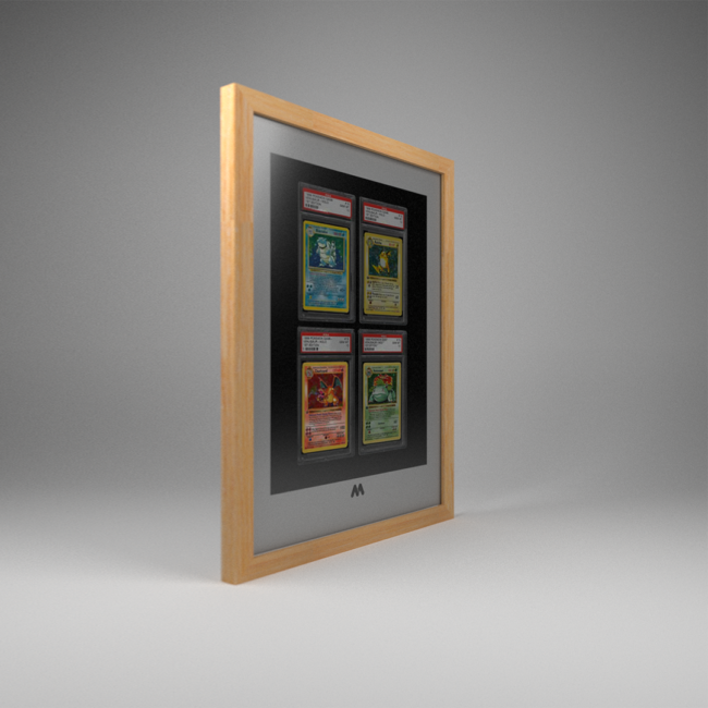 Pokémon PSA 4 Card A3 Frame Portrait Display - Mountame